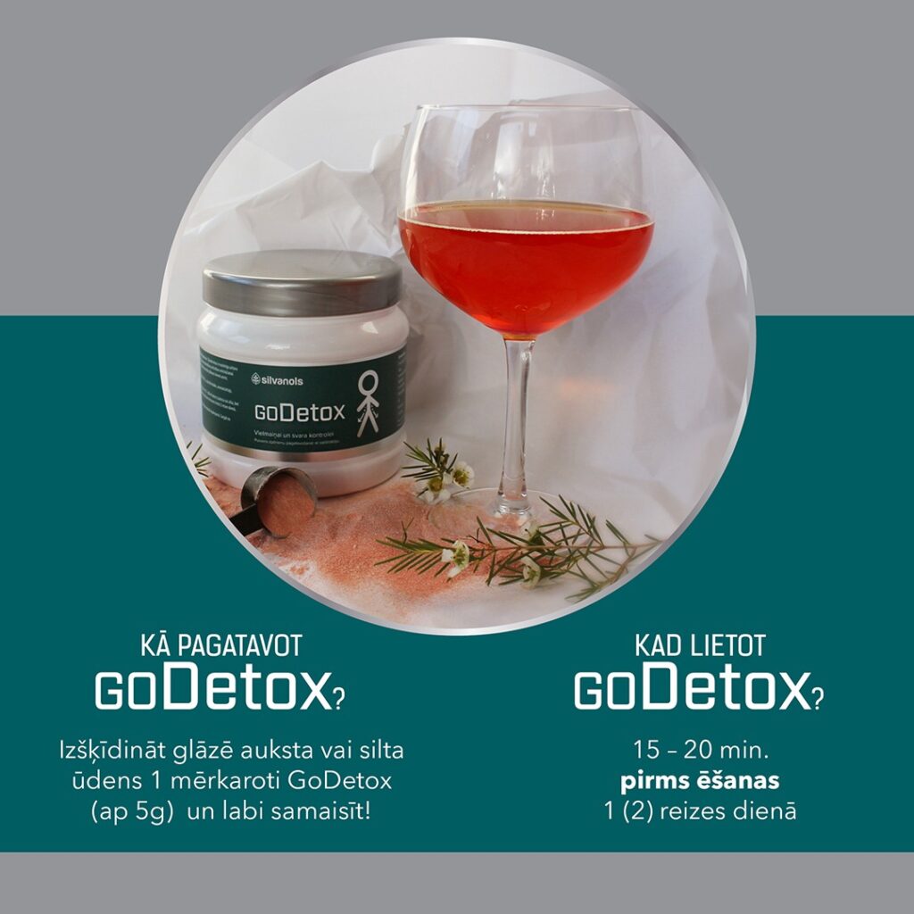 GoDetox 400 g - Silvanols